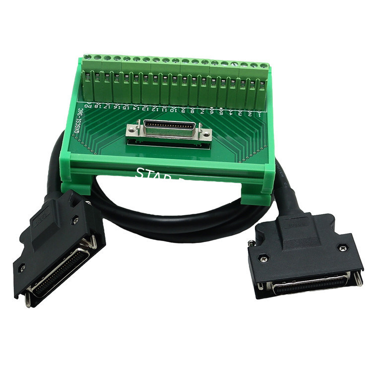 SCSI 36 Pins with SCSE cable 1m Breakout Board Breakout Board Interface ...
