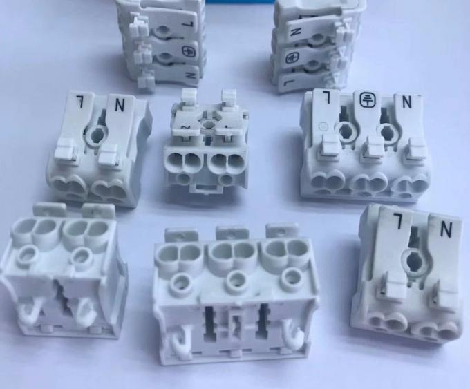 Push-on Terminal Block Spring Connector Quick Wire Connector LED Strip ...